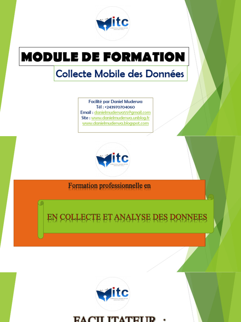Ict Module Collecte Mobile Kobo Collect & Tutoriel | PDF