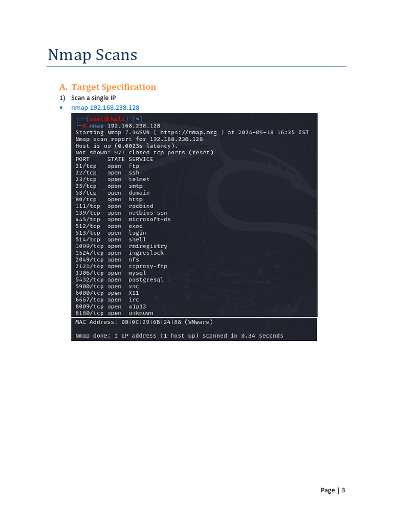 Nmap Scans | PDF