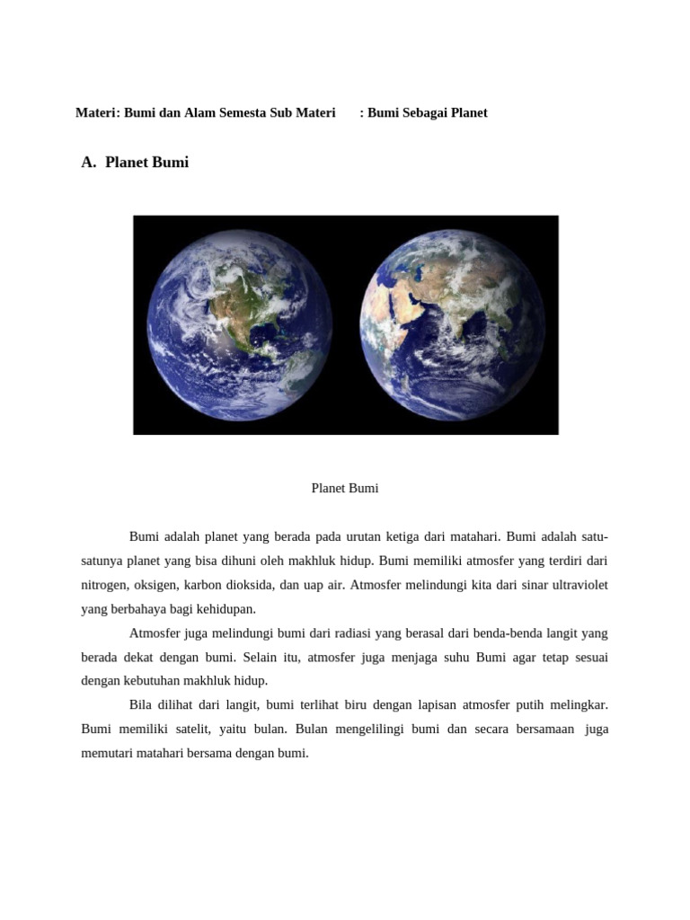 Bumi Dan Alam Semesta 2 | PDF
