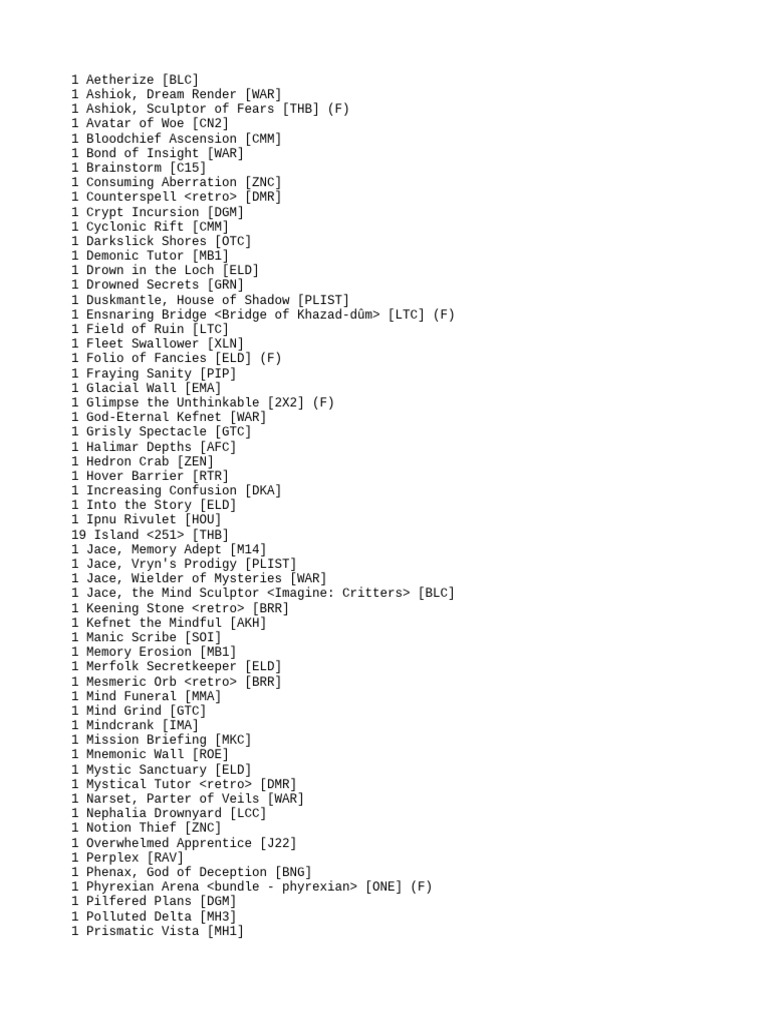 Deck - Mill Commander | PDF