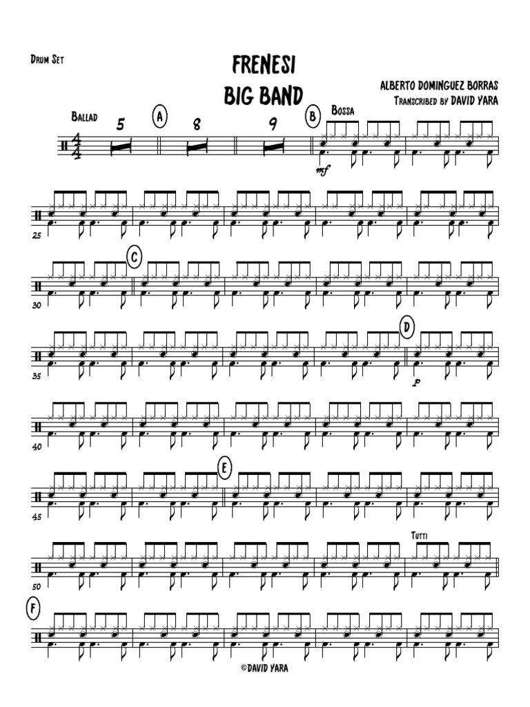FRENESI Drum Set | PDF