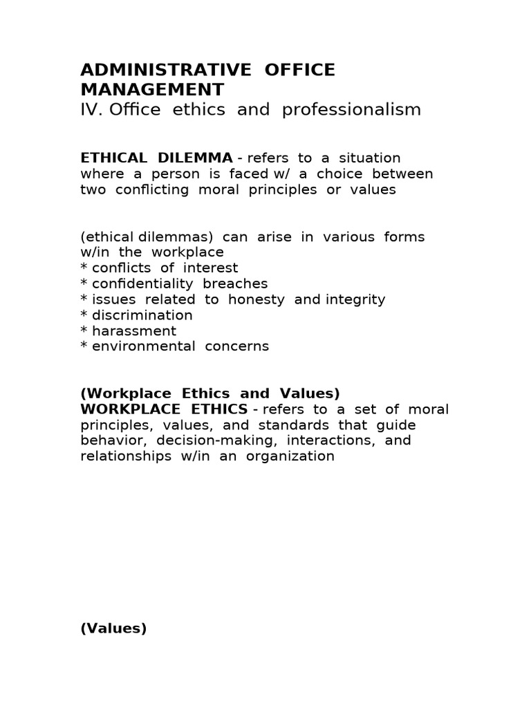 Administrative Office Management | PDF