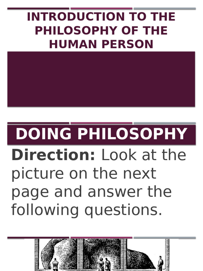 Doing Philosophy | PDF