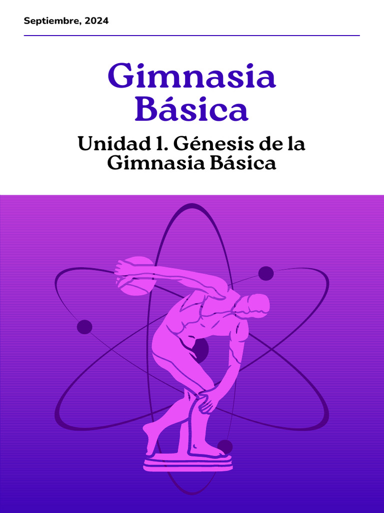 Lapbook - Génesis de La Gimnasia Básica | PDF
