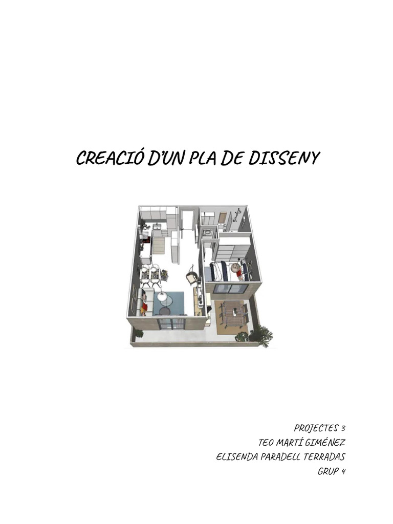 Creació D'un Pla de Disseny | PDF