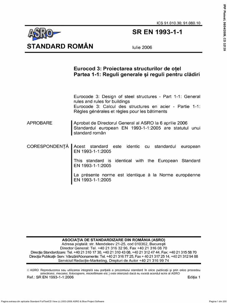 SR en 1993-1-1-2006 | PDF