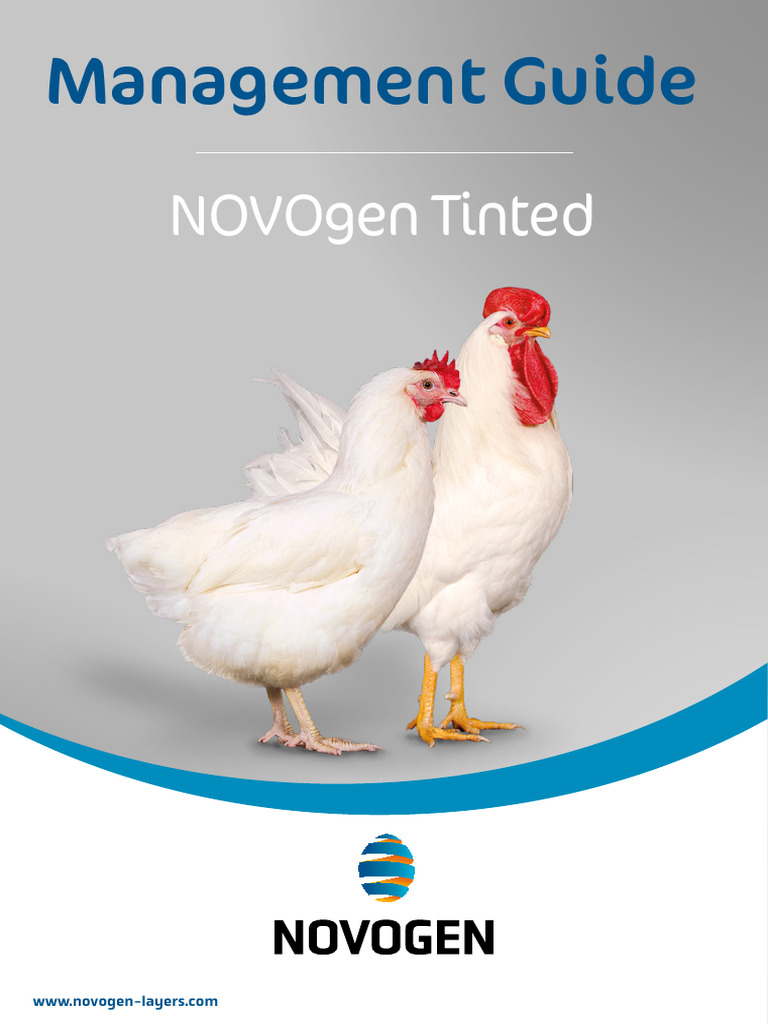 PS Management Guide Novogen Tinted GB Rev3 | PDF | Chicken | Birds