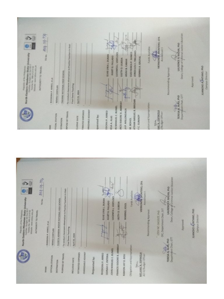 DTR Support April 2024 | PDF