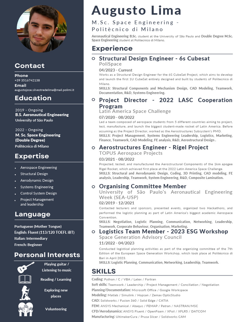 CV - Augusto Lima | PDF