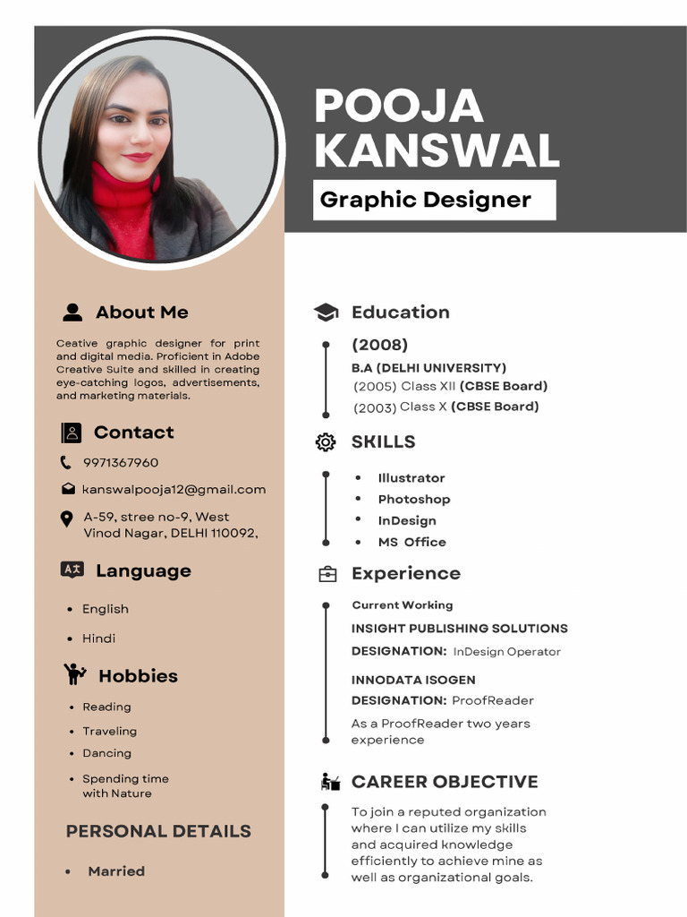 Graphic - Designer Pooja | PDF