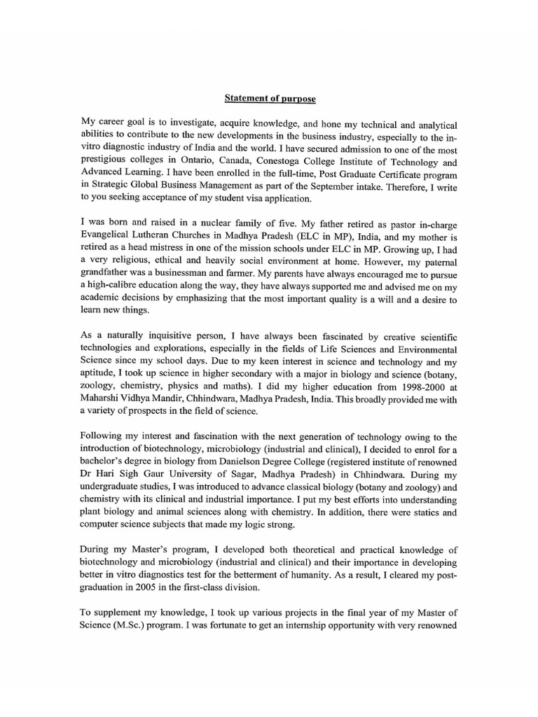 sop aaditya | PDF sop aaditya | PDF