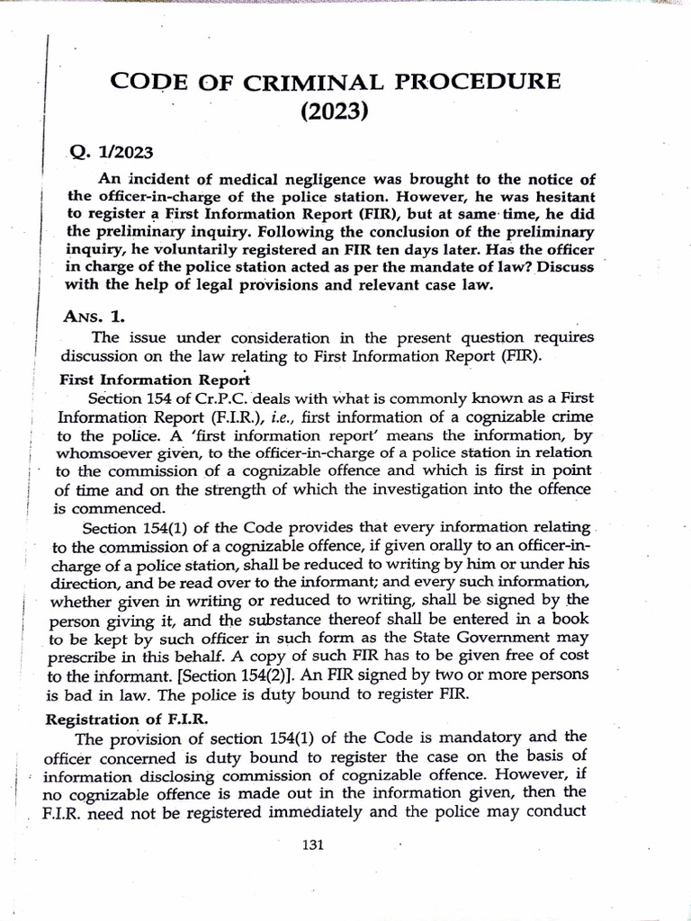 CRPC 2023 | PDF