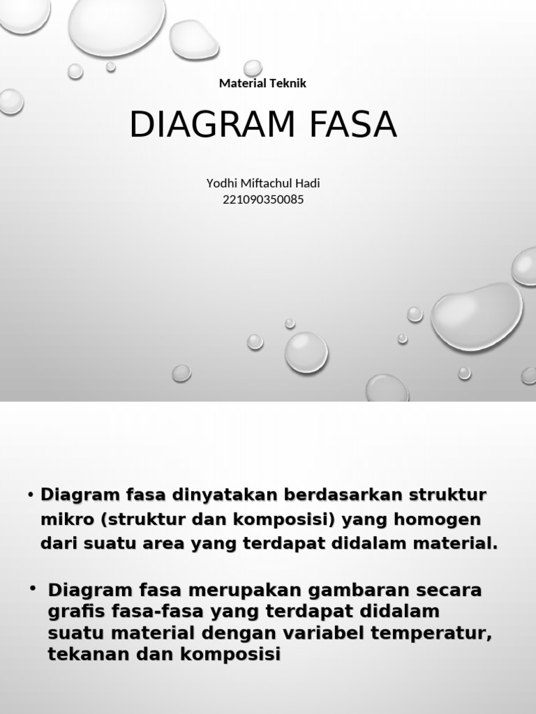 Material Teknik (Diagram Fasa) | PDF