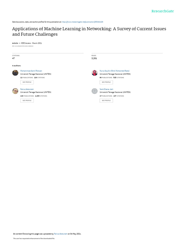 Applications_of_Machine_Learning_in_Networking_A_S | PDF