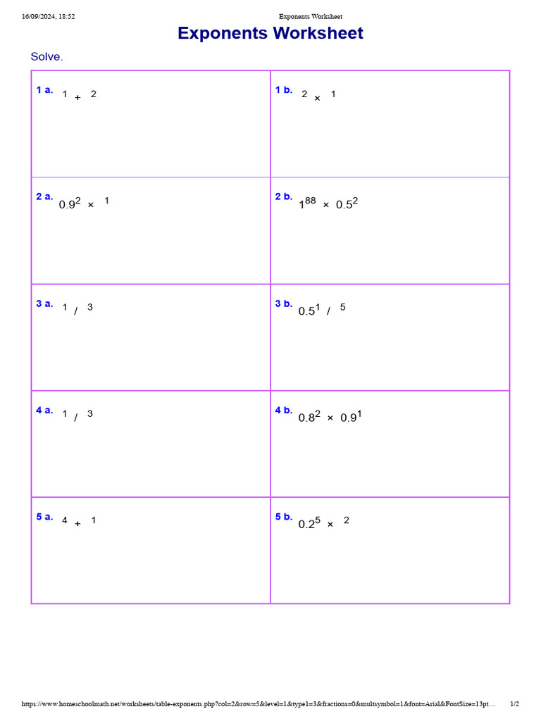 Worksheet From PDFs | PDF