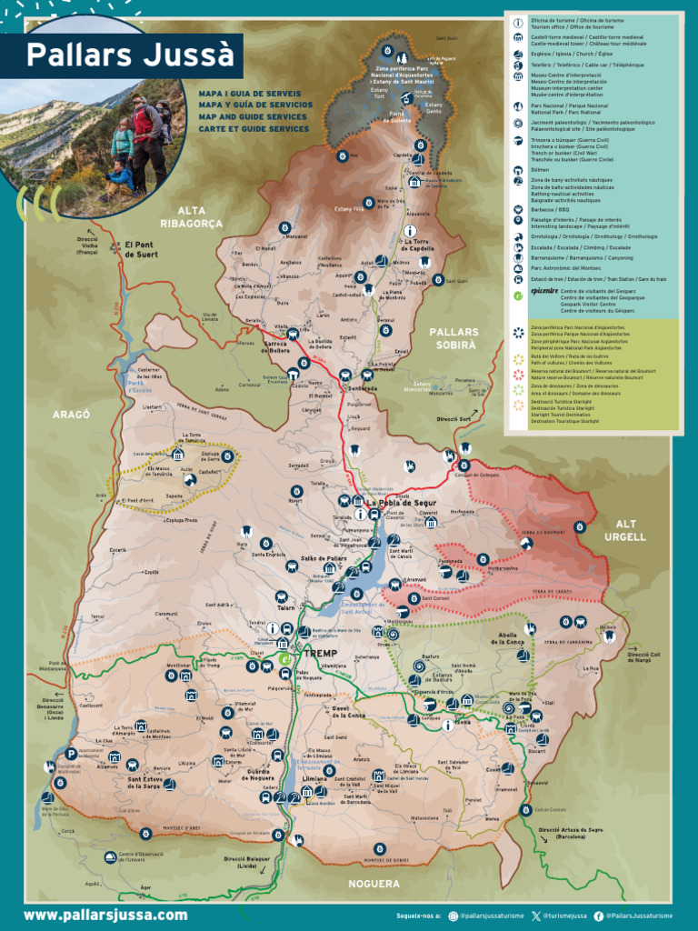 Mapa Pallars Jussa 2023 | PDF