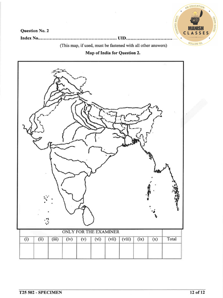 Indian Map | PDF