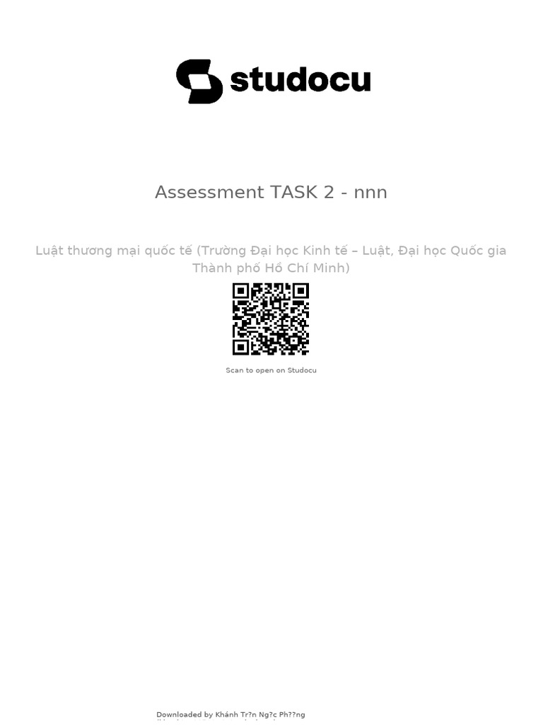 Assessment Task 2 NNN | PDF