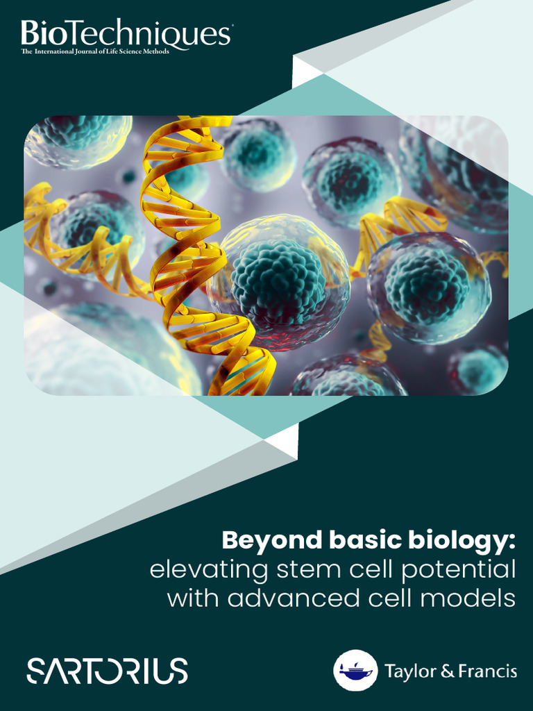 BTN Sartorius Stem Cells and Organoids Ebook | PDF