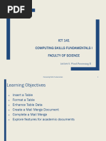 Processfolio Word-2019-Reference Tab | PDF