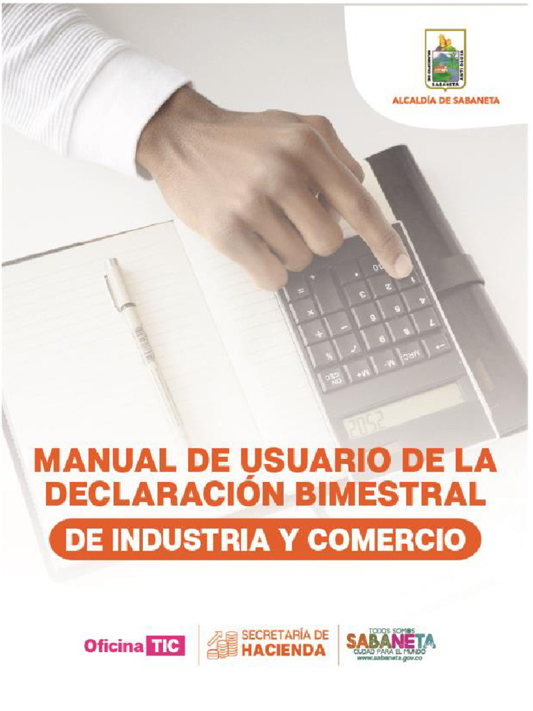 Manual Usuario Declarante Declaración Bimestral de Reteica | PDF