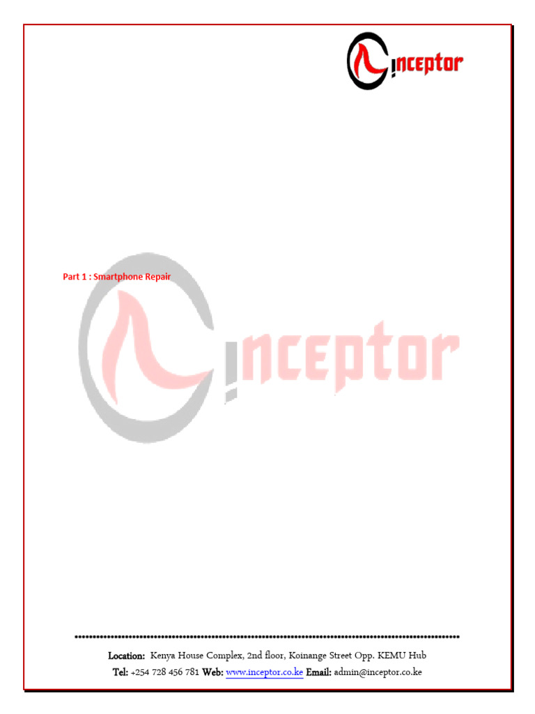 Mobile Repair | PDF