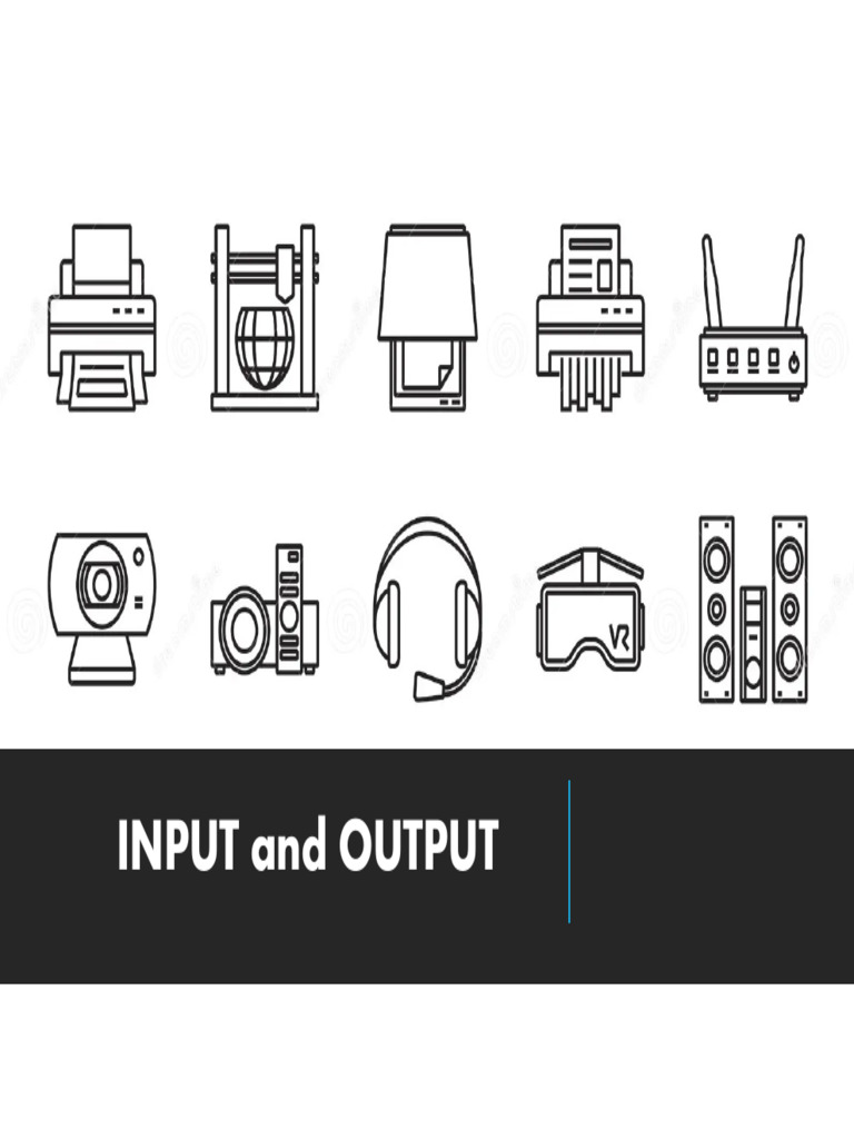 Week4 Input and Output | PDF