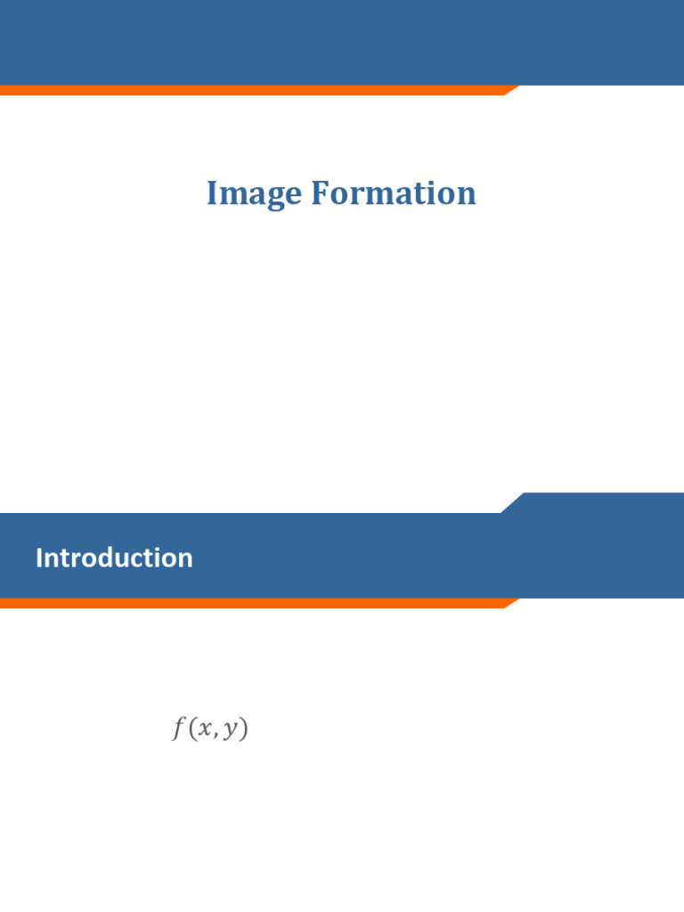 1b Image Formation | PDF