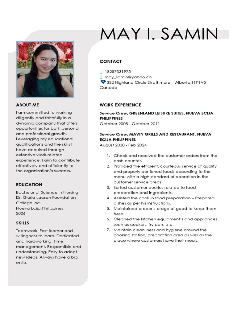 Resume_May I. Samin | PDF