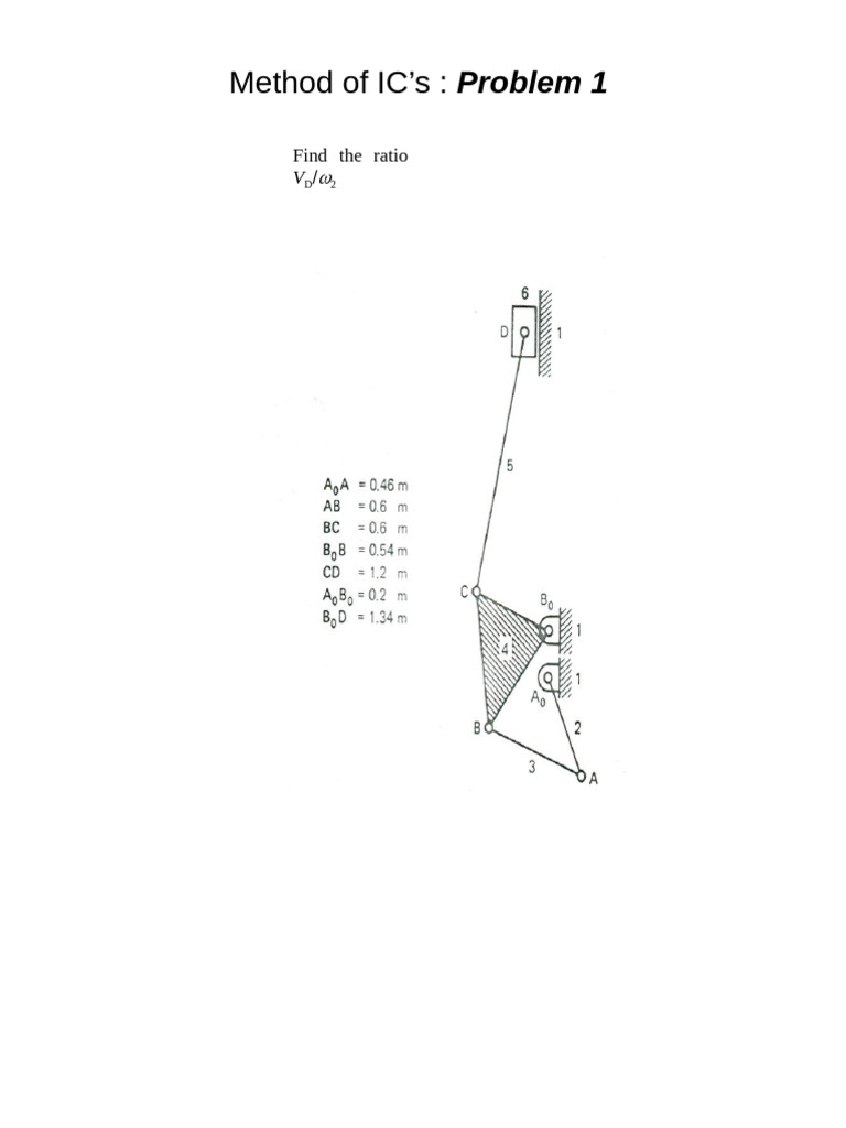 Method of IC Linkages With Pin and Slider | PDF
