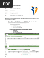 TDSB Summer School Programs 1 Page Summary - 4 Options (Summer 2025) | PDF