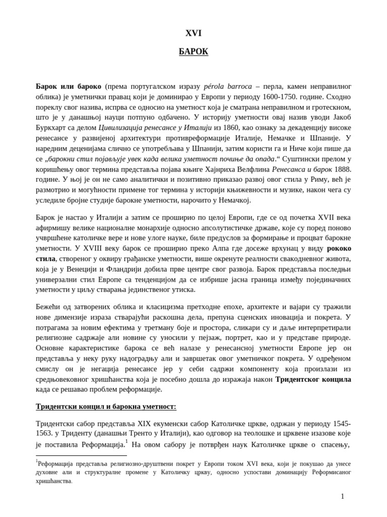 Bojana 16 Barok | PDF