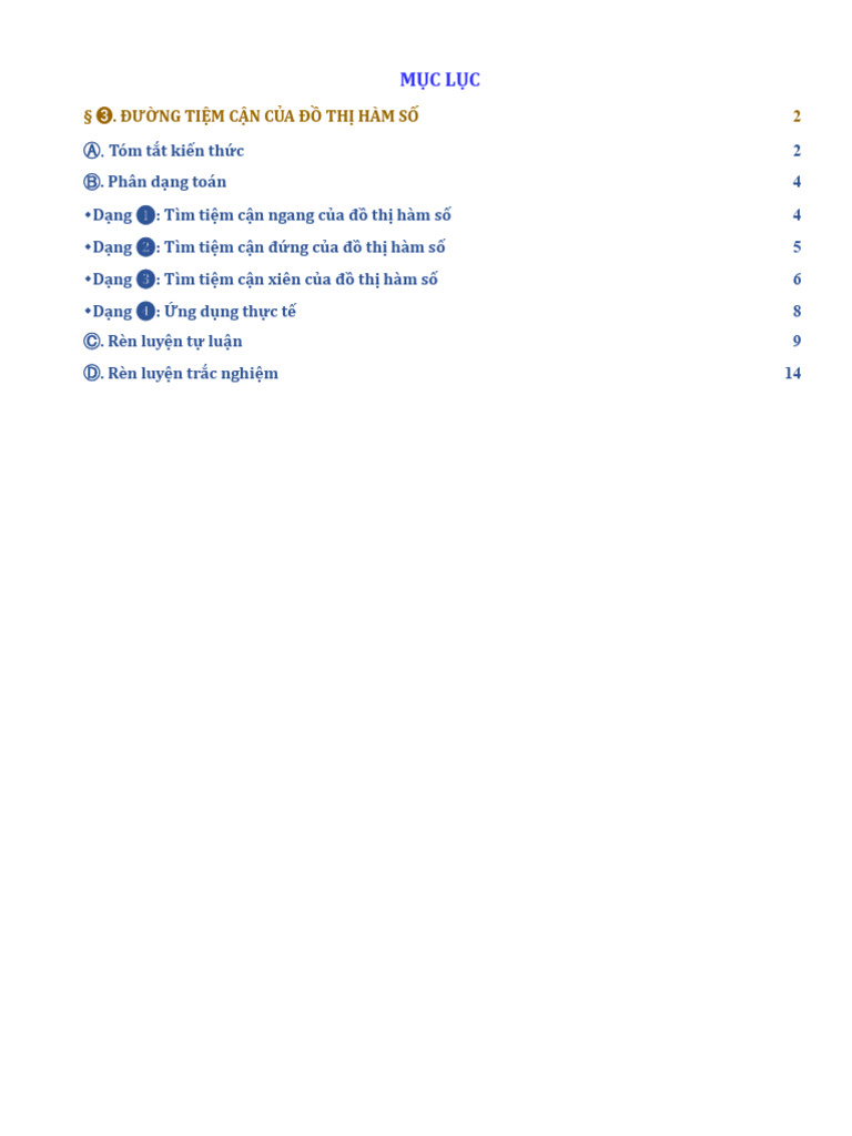 Gt12-C1-B3-Duong Tiem Can Cua Do Thi Ham So - KNTT-HS | PDF