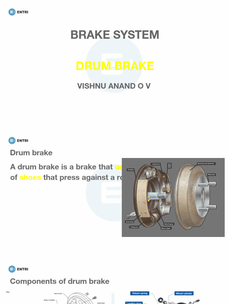 Brake Drum Brake | PDF