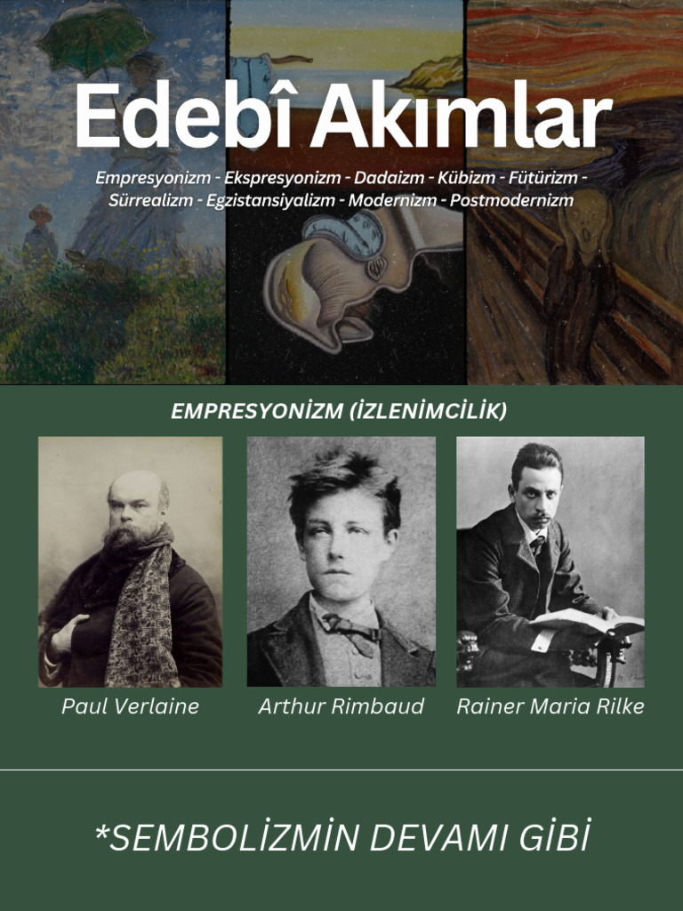 Edebî Akımlar | PDF