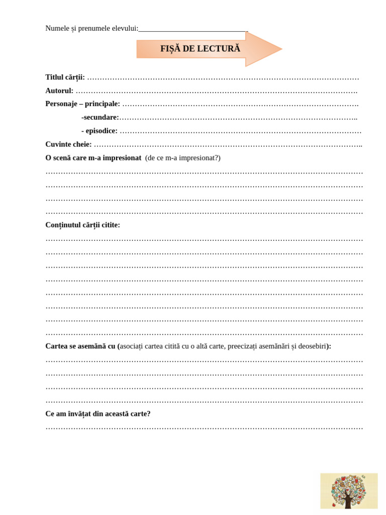 47 Fisa de Lectura | PDF