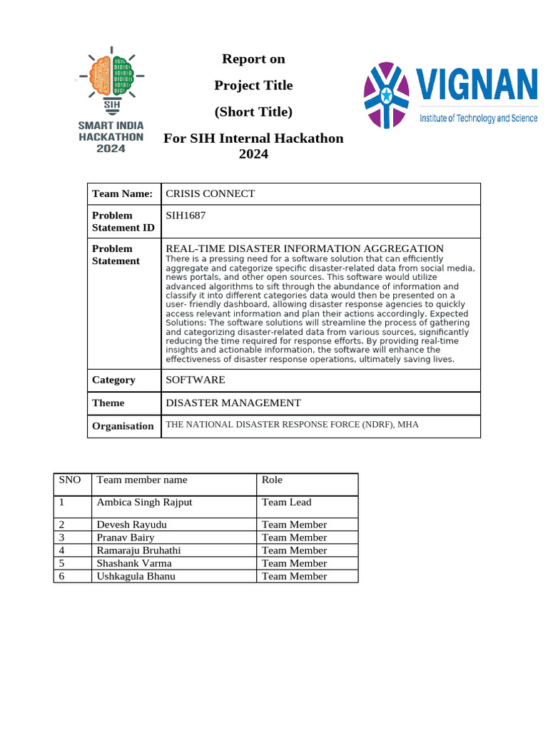 Sample Documentation Format | PDF