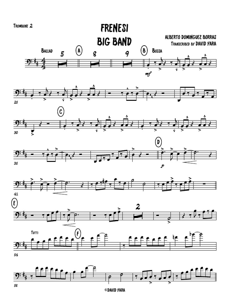 FRENESI Trombone 2 | PDF