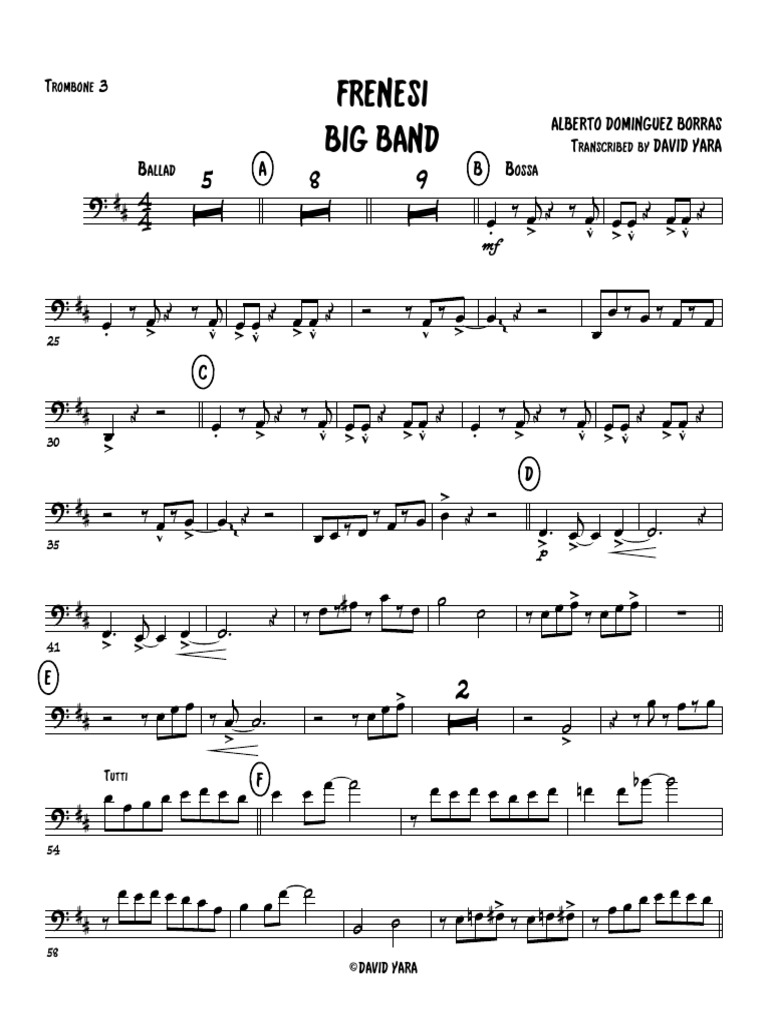 FRENESI Trombone 3 | PDF