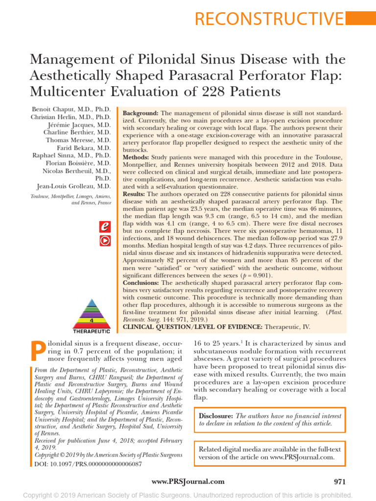 Kyste Pilonidal | PDF