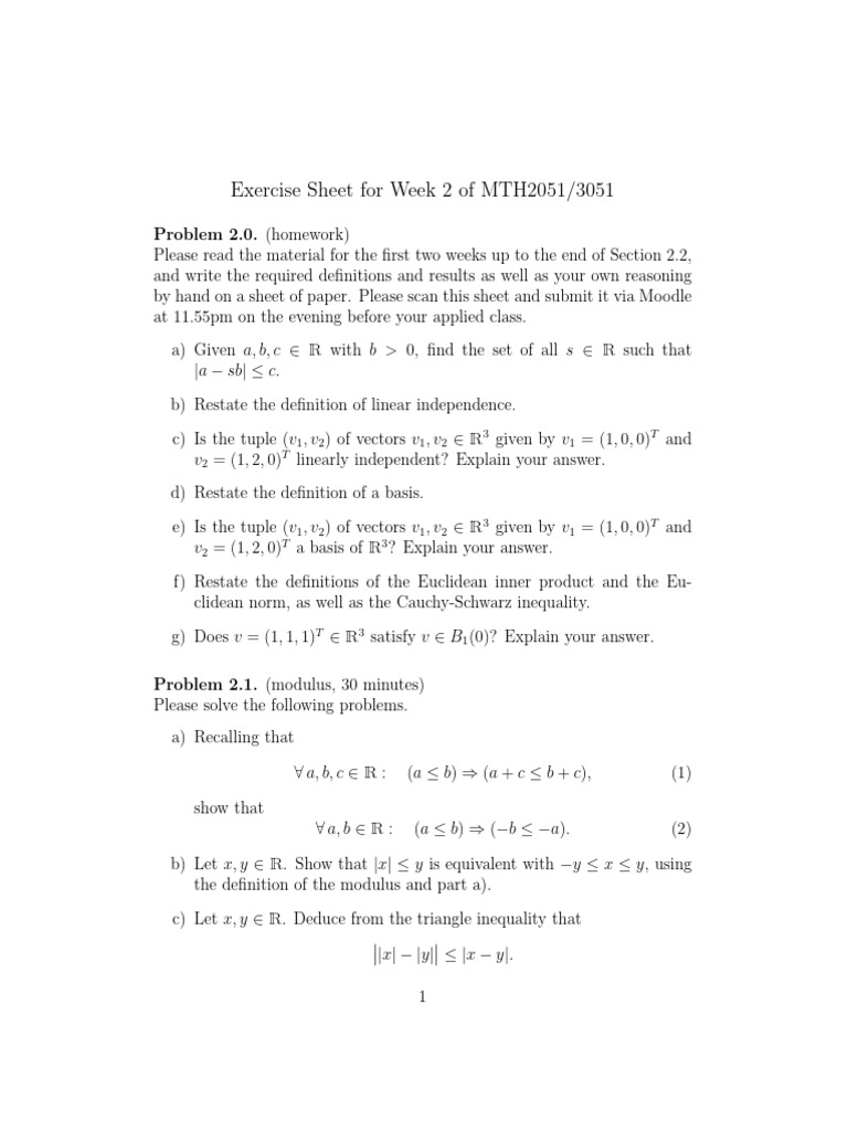 applied_class_sheet_week_2 | PDF
