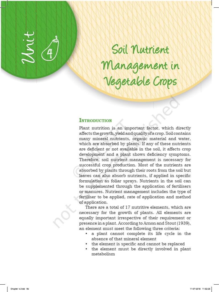 Plant Nutrient Bio Fertilizer | PDF