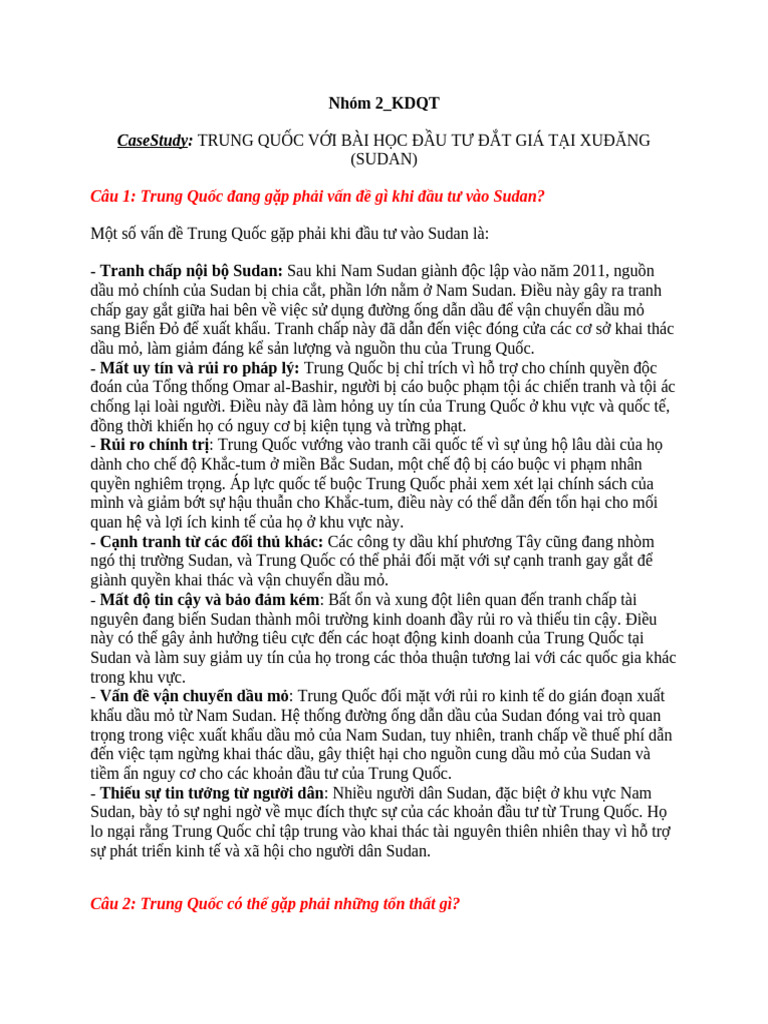 Nhóm 2 - KDQT | PDF