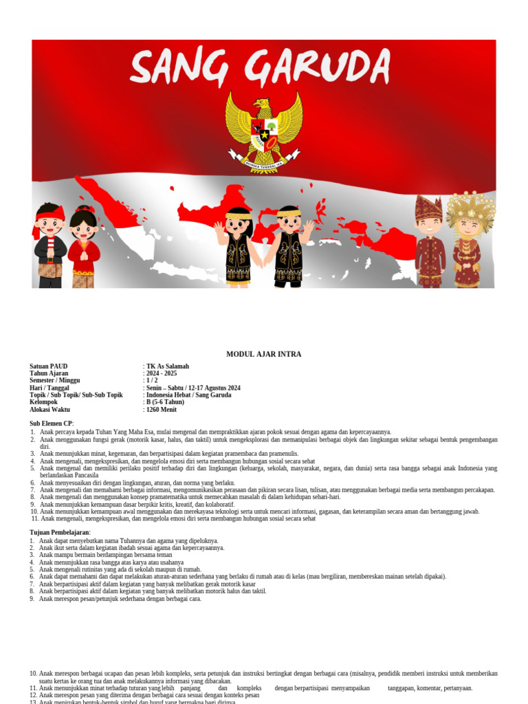 Sang Garuda (Minggu 2) | PDF