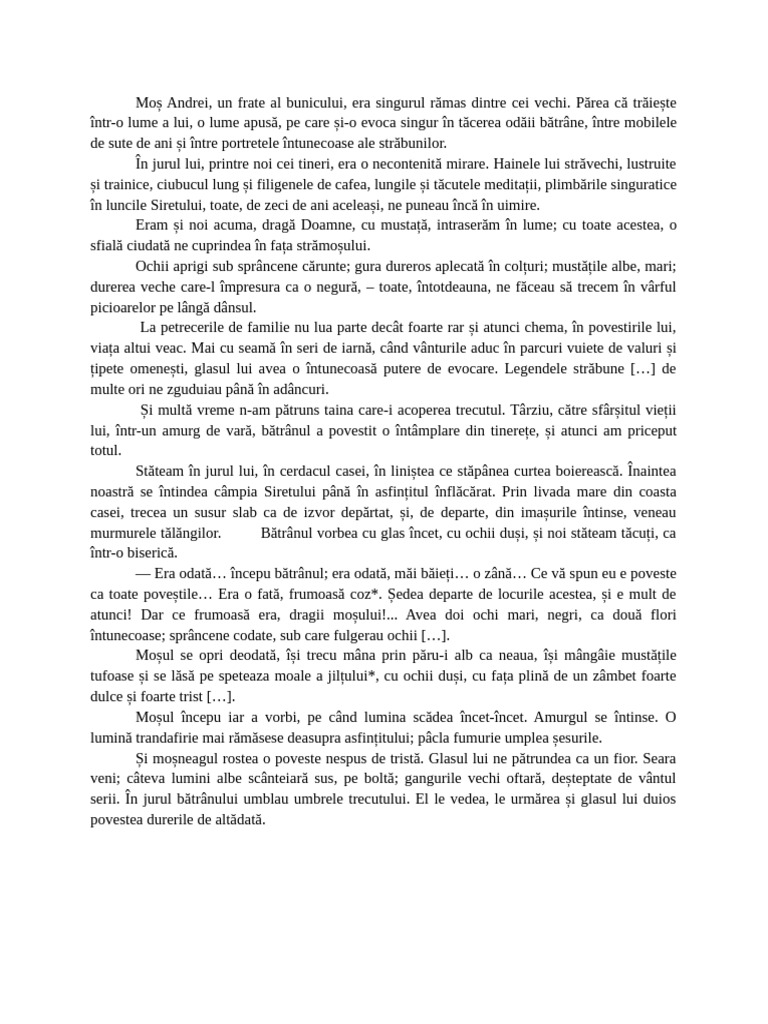 Moș Andrei | PDF