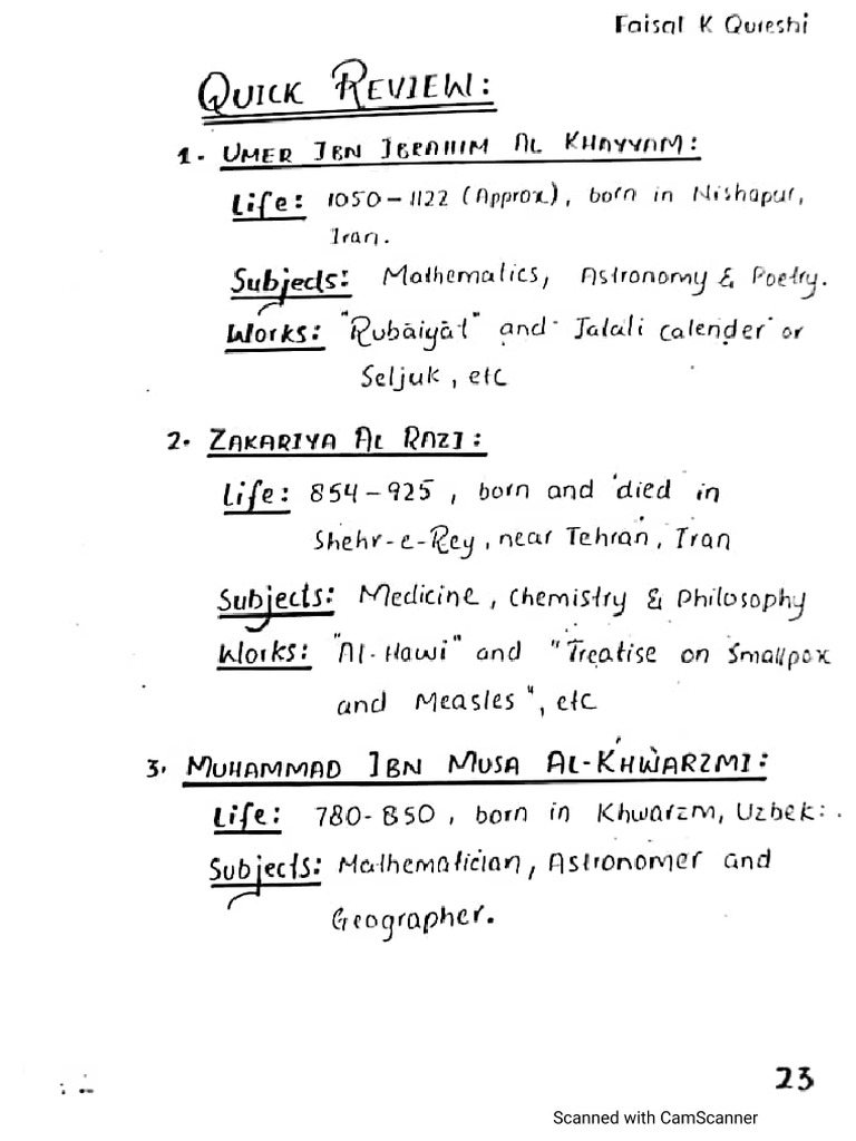 Scientist and Their Work | PDF