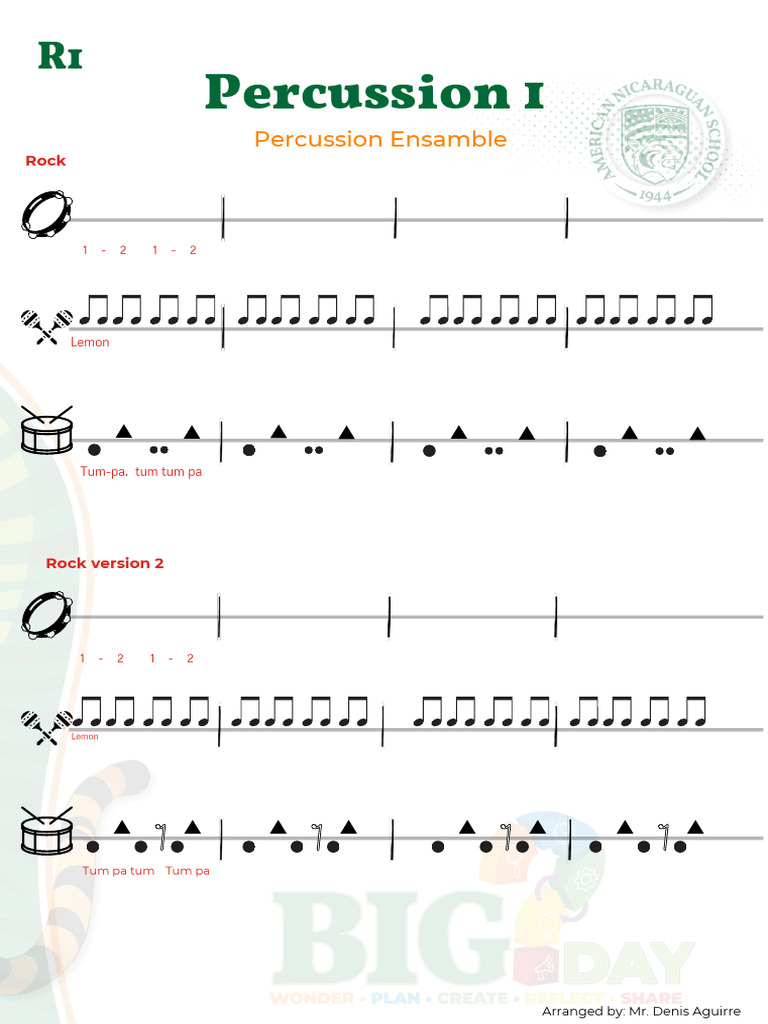 Drum Rhythmic Patterns | PDF | Art