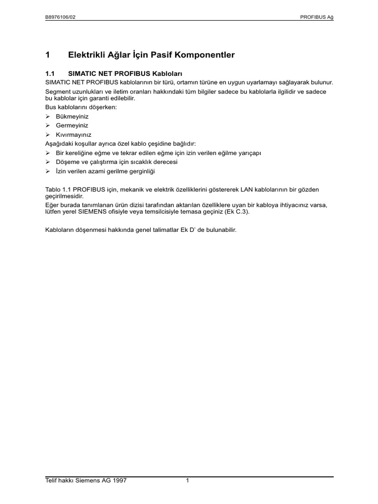 SIMATIC NET Profibus RS-485 Repeater TR | PDF