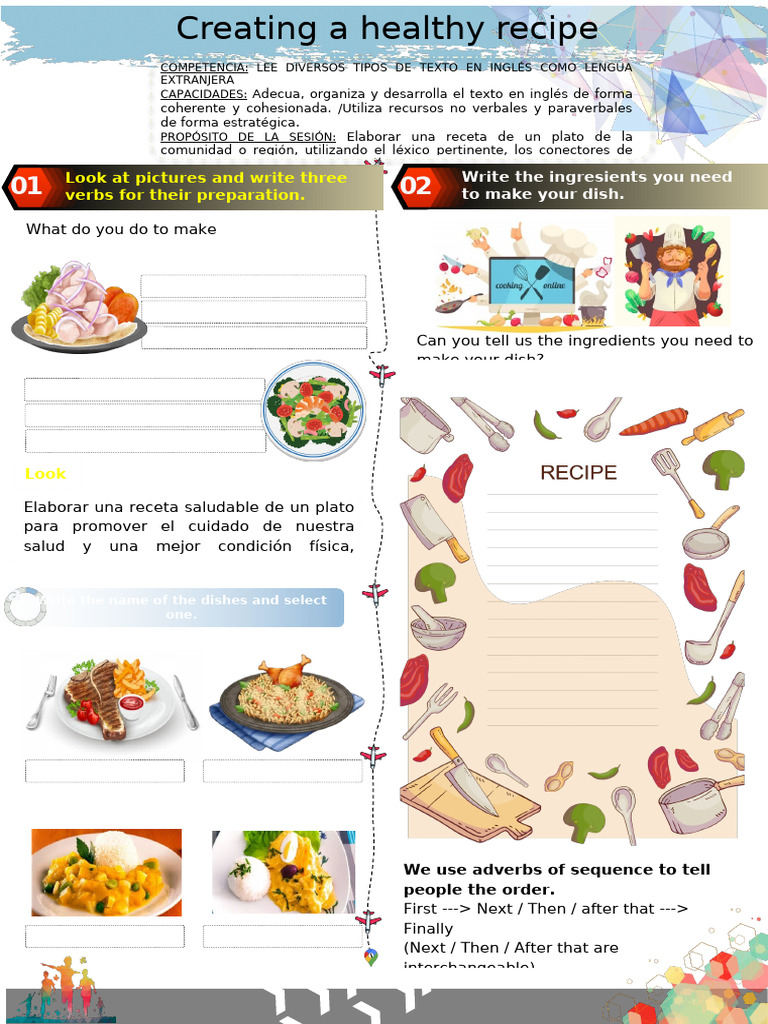 Creating A Healthy Recipe | PDF