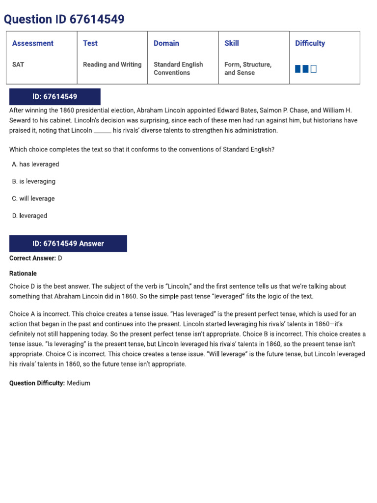Med Form Structure and Sense | PDF